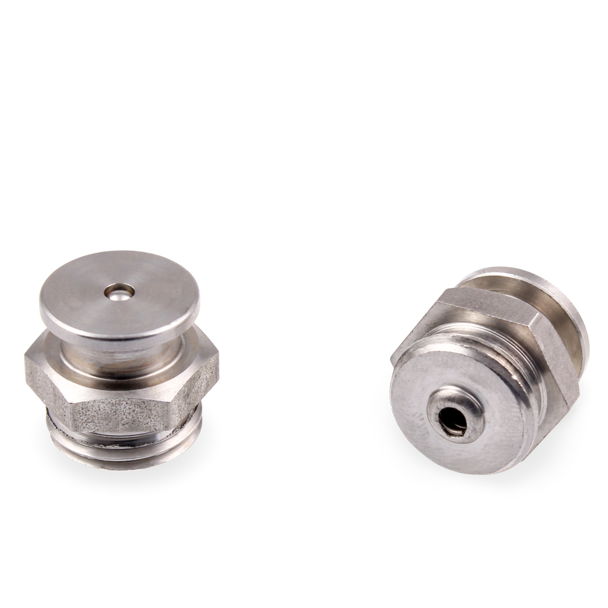 Flachschmiernippel DIN 3404 M1 (Ø16mm) M16 x 1,5 Edelstahl V4A